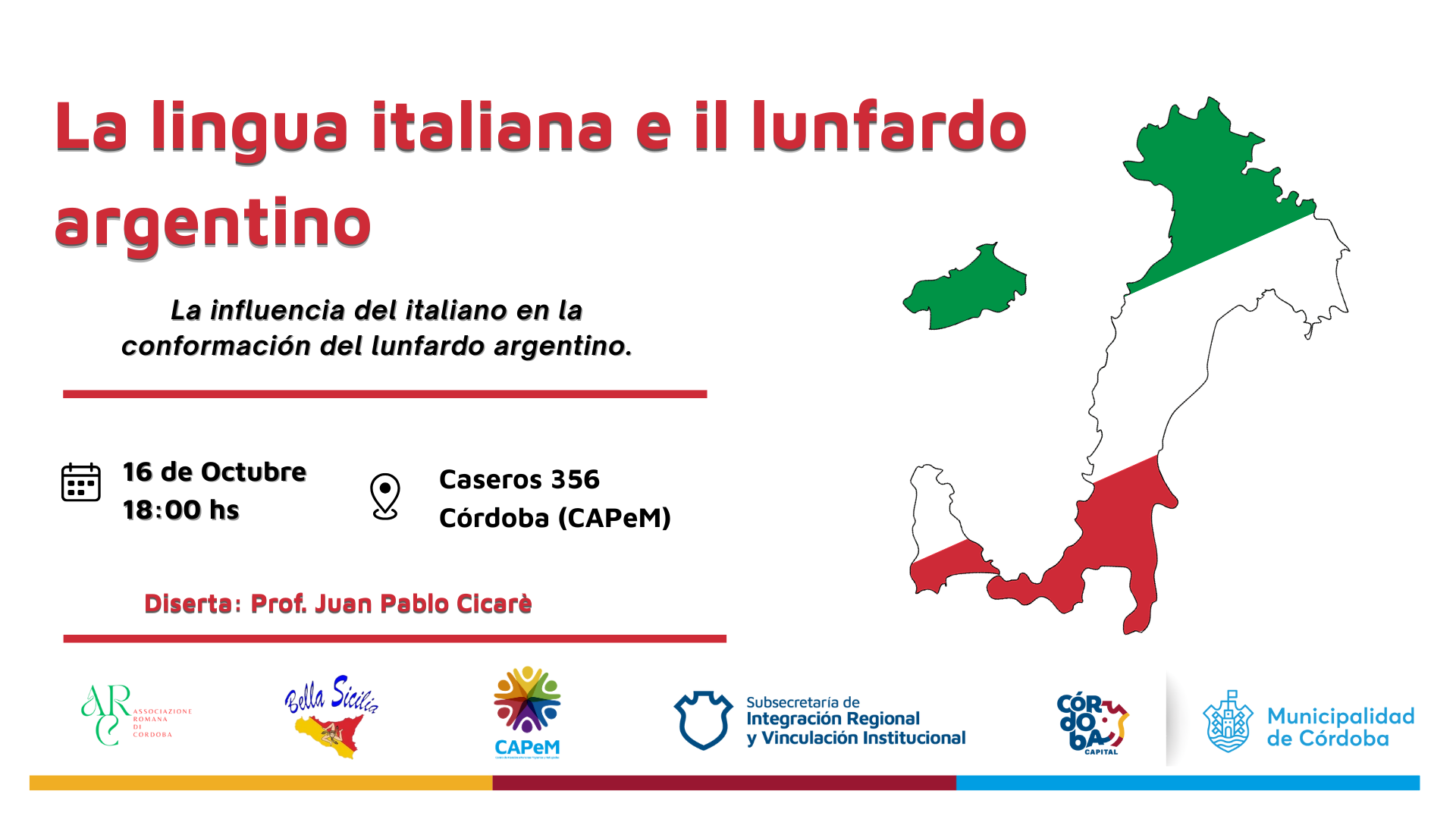 CAPeM abre sus puertas a la cultura italiana con una charla sobre el ...